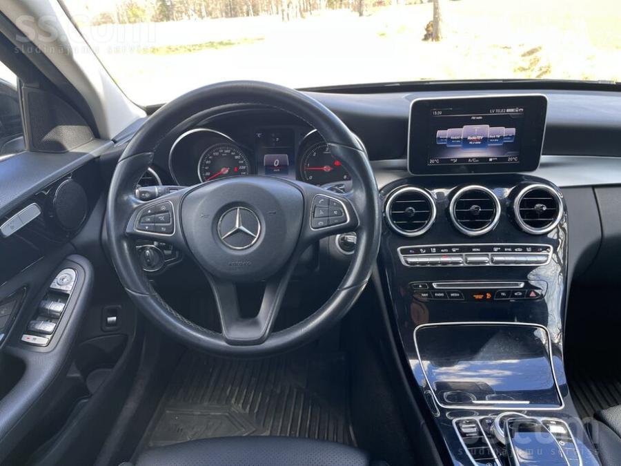 Melns Mercedes-Benz c-220 2018 Valmiera, ar dzinēja tilpumu 2.20 L un nobraukumu 187 tūkst. km par 17200 €, foto 16 vietnē AUTOMOTO.COM.LV
