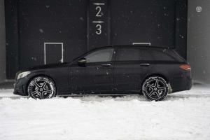 Black Mercedes-Benz c-220 2019 in Vilnius, with an engine capacity of 1.95 L and mileage of 226 thousand km for 18799 €, photo 5 on AUTOMOTO.COM.LV