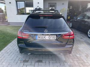 Black Mercedes-Benz c-220 2019 in Vilnius, with an engine capacity of 1.95 L and mileage of 291 thousand km for 16900 €, photo 6 on AUTOMOTO.COM.LV
