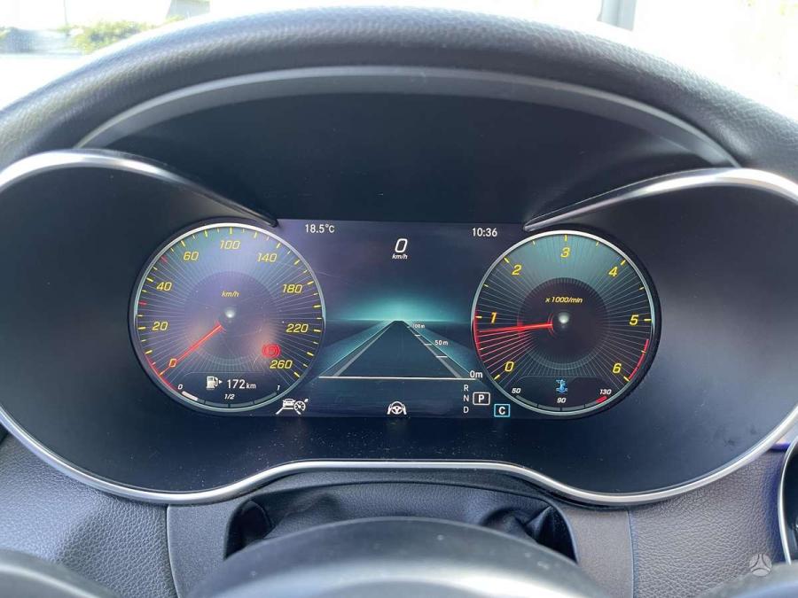 Black Mercedes-Benz c-220 2019 in Vilnius, with an engine capacity of 1.95 L and mileage of 291 thousand km for 16900 €, photo 17 on AUTOMOTO.COM.LV