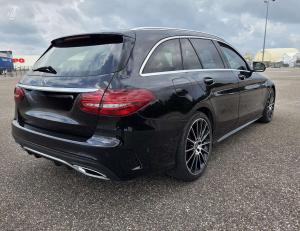 Black Mercedes-Benz c-220 2020 in Kaunas, with an engine capacity of 2.00 L and mileage of 280 thousand km for 16500 €, photo 6 on AUTOMOTO.COM.LV
