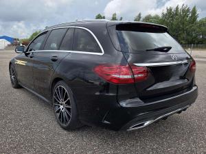 Black Mercedes-Benz c-220 2020 in Kaunas, with an engine capacity of 2.00 L and mileage of 280 thousand km for 16500 €, photo 8 on AUTOMOTO.COM.LV