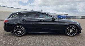Black Mercedes-Benz c-220 2020 in Kaunas, with an engine capacity of 2.00 L and mileage of 280 thousand km for 16500 €, photo 9 on AUTOMOTO.COM.LV
