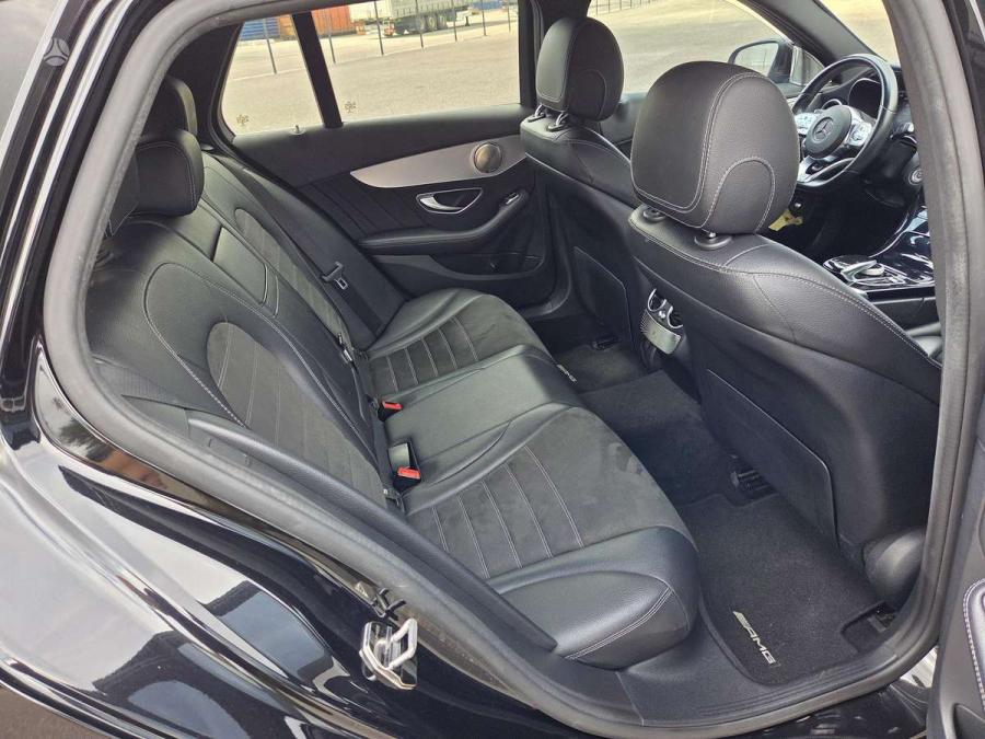 Black Mercedes-Benz c-220 2020 in Kaunas, with an engine capacity of 2.00 L and mileage of 280 thousand km for 16500 €, photo 14 on AUTOMOTO.COM.LV