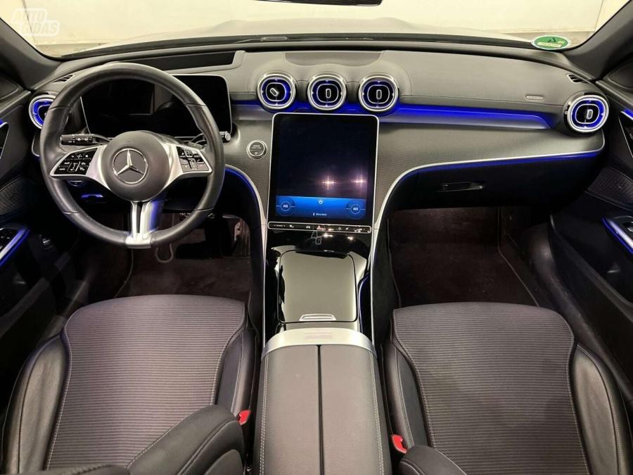 Melns Mercedes-Benz c-220 2021 Kauņa, ar dzinēja tilpumu 2.00 L un nobraukumu 57 tūkst. km par 32160 €, foto 5 vietnē AUTOMOTO.COM.LV