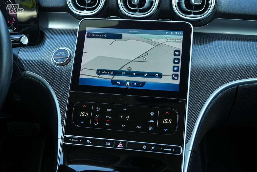 Melns Mercedes-Benz c-220 2021 Marijampole, ar dzinēja tilpumu 2.00 L un nobraukumu 255 tūkst. km par 19950 €, foto 29 vietnē AUTOMOTO.COM.LV