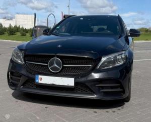 Черный Мерседес Ц 220 2021 в Мариямполе, объемом двигателя 1.95 л и пробегом 210 тыс. км за 21500 €, фото  на AUTOMOTO.COM.LV