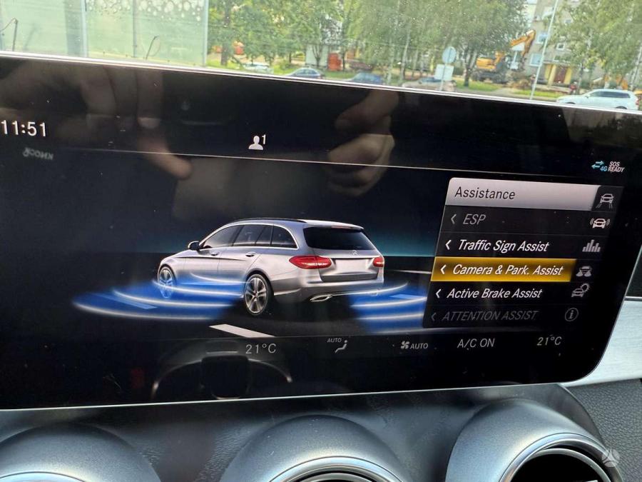 Melns Mercedes-Benz c-220 2021 Marijampole, ar dzinēja tilpumu 1.95 L un nobraukumu 210 tūkst. km par 21500 €, foto 39 vietnē AUTOMOTO.COM.LV