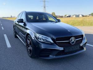 Melns Mercedes-Benz c-220 2021 Kauņa, ar dzinēja tilpumu 1.95 L un nobraukumu 230 tūkst. km par 17299 €, foto  vietnē AUTOMOTO.COM.LV