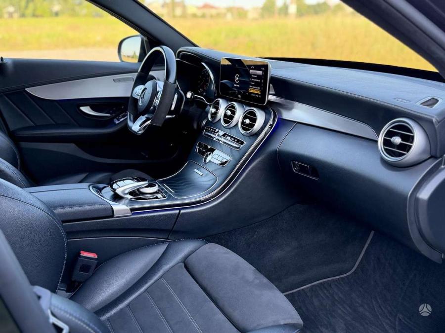 Melns Mercedes-Benz c-220 2021 Kauņa, ar dzinēja tilpumu 1.95 L un nobraukumu 230 tūkst. km par 17299 €, foto 20 vietnē AUTOMOTO.COM.LV