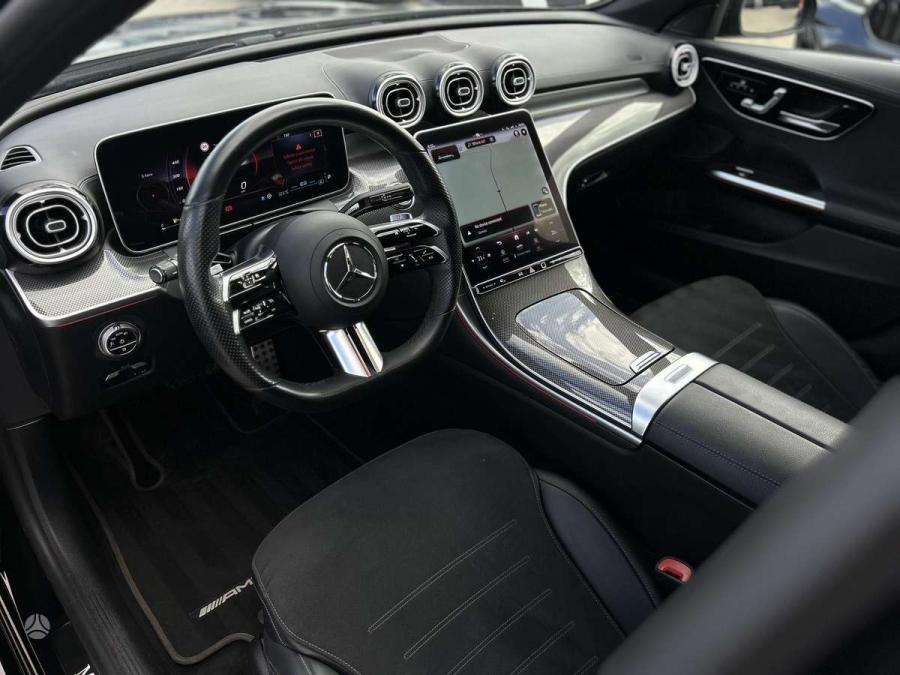 Черный Мерседес Ц 220 2021 в Каунас, объемом двигателя 1.99 л и пробегом 95 тыс. км за 31499 €, фото 21 на AUTOMOTO.COM.LV