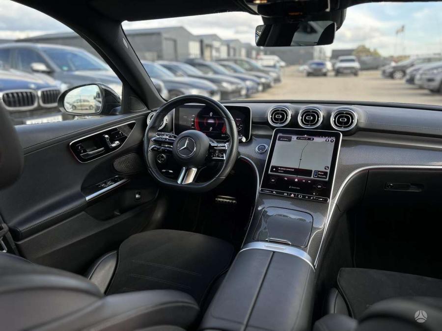 Черный Мерседес Ц 220 2021 в Каунас, объемом двигателя 1.99 л и пробегом 95 тыс. км за 31499 €, фото 32 на AUTOMOTO.COM.LV