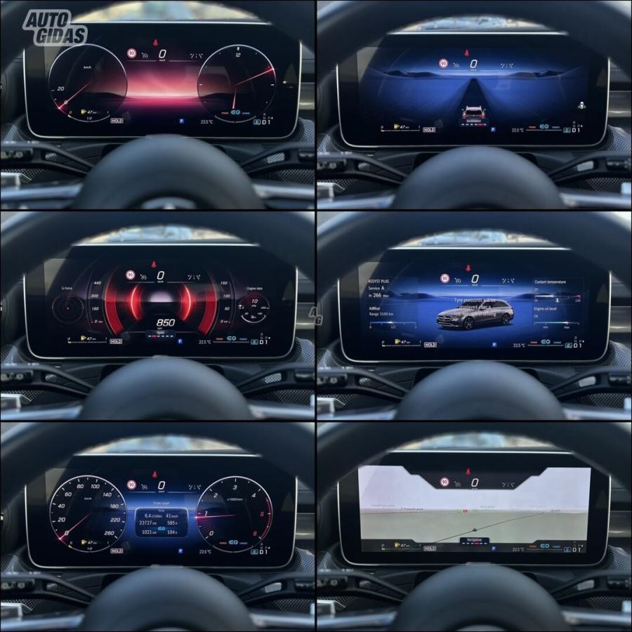 Черный Мерседес Ц 220 2021 в Каунас, объемом двигателя 2.00 л и пробегом 95 тыс. км за 28999 €, фото 24 на AUTOMOTO.COM.LV