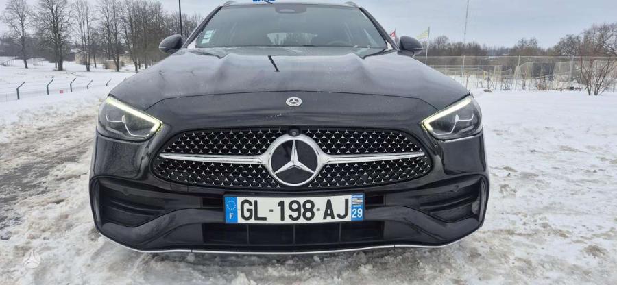 Melns Mercedes-Benz c-220 2022 Tauragė, ar dzinēja tilpumu 1.95 L un nobraukumu 220 tūkst. km par 23600 €, foto 4 vietnē AUTOMOTO.COM.LV