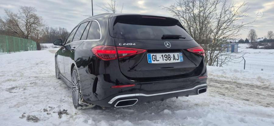 Melns Mercedes-Benz c-220 2022 Tauragė, ar dzinēja tilpumu 1.95 L un nobraukumu 220 tūkst. km par 23600 €, foto 13 vietnē AUTOMOTO.COM.LV