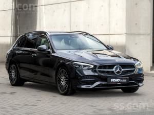 Melns Mercedes-Benz c-220 2022 Rīga, ar dzinēja tilpumu 2.00 L un nobraukumu 64 tūkst. km par 28900 €, foto  vietnē AUTOMOTO.COM.LV
