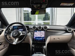Черный Мерседес Ц 220 2022 в Рига, объемом двигателя 2.00 л и пробегом 64 тыс. км за 28900 €, фото 28 на AUTOMOTO.COM.LV