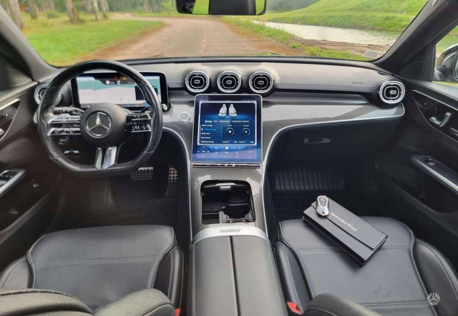 Melns Mercedes-Benz c-220 2022 Tauragė, ar dzinēja tilpumu 2.00 L un nobraukumu 300 tūkst. km par 19900 €, foto 17 vietnē AUTOMOTO.COM.LV