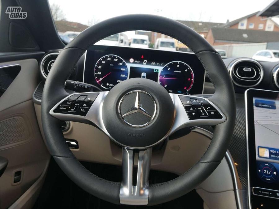 Melns Mercedes-Benz c-220 2023 Kauņa, ar dzinēja tilpumu 2.00 L un nobraukumu 95 tūkst. km par 33167 €, foto 12 vietnē AUTOMOTO.COM.LV