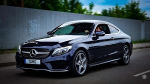 Zils Mercedes-Benz c-220 2017 Marijampole, ar dzinēja tilpumu 2.20 L un nobraukumu 260 tūkst. km par 15750 €, foto  vietnē AUTOMOTO.COM.LV