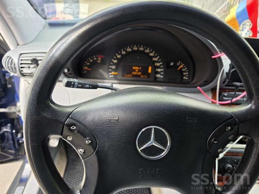 Zils Mercedes-Benz c-220 2001 Rīga, ar dzinēja tilpumu 2.20 L un nobraukumu 230 tūkst. km par 1750 €, foto 9 vietnē AUTOMOTO.COM.LV