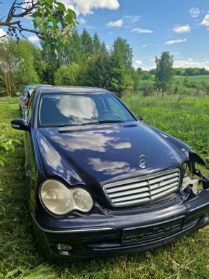 Blue Mercedes-Benz c-220 2005 in Prienai, with an engine capacity of 2.15 L and mileage of 249 thousand km for 1300 €, photo  on AUTOMOTO.COM.LV