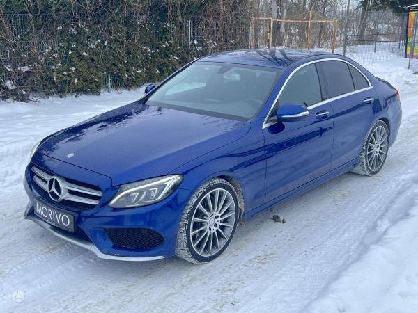 Blue Mercedes-Benz c-220 2014 in Siauliai, with an engine capacity of 2.14 L and mileage of 306 thousand km for 14800 €, photo 1 on AUTOMOTO.COM.LV