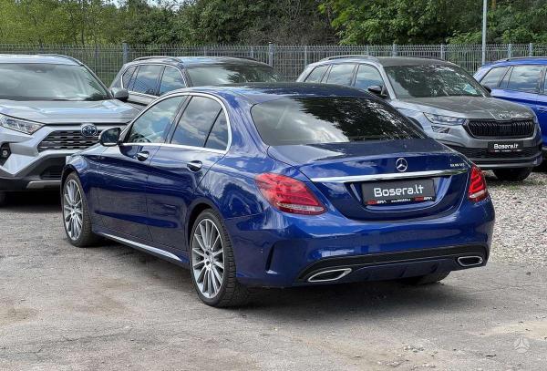 Blue Mercedes-Benz c-220 2014 in Vilnius, with an engine capacity of 2.20 L and mileage of 307 thousand km for 12990 €, photo 7 on AUTOMOTO.COM.LV