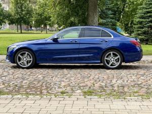 Blue Mercedes-Benz c-220 2014 in Jelgava, with an engine capacity of 2.20 L and mileage of 210 thousand km for 14990 €, photo 7 on AUTOMOTO.COM.LV