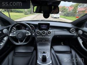 Blue Mercedes-Benz c-220 2014 in Jelgava, with an engine capacity of 2.20 L and mileage of 210 thousand km for 14990 €, photo 14 on AUTOMOTO.COM.LV