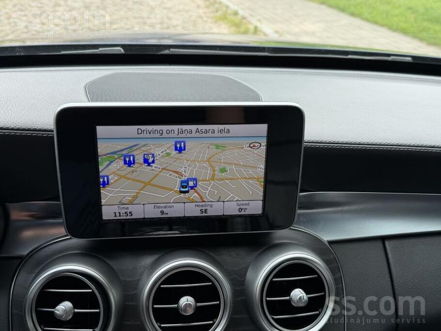 Blue Mercedes-Benz c-220 2014 in Jelgava, with an engine capacity of 2.20 L and mileage of 210 thousand km for 14990 €, photo 16 on AUTOMOTO.COM.LV