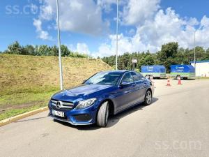 Zils Mercedes-Benz c-220 2015 Rīga, ar dzinēja tilpumu 2.20 L un nobraukumu 215 tūkst. km par 12500 €, foto  vietnē AUTOMOTO.COM.LV