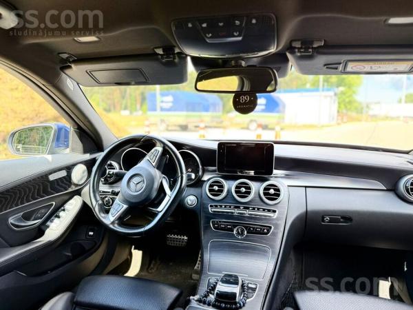 Синий Мерседес Ц 220 2015 в Рига, объемом двигателя 2.20 л и пробегом 215 тыс. км за 12500 €, фото 8 на AUTOMOTO.COM.LV