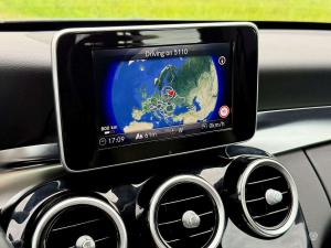 Синий Мерседес Ц 220 2015 в Вилкавишкис, объемом двигателя 2.14 л и пробегом 268 тыс. км за 10900 €, фото 12 на AUTOMOTO.COM.LV