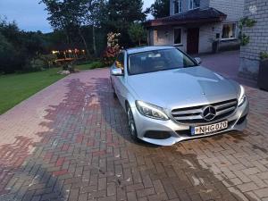 Синий Мерседес Ц 220 2015 в Гаргждай, объемом двигателя 1.60 л и пробегом 270 тыс. км за 10600 €, фото  на AUTOMOTO.COM.LV