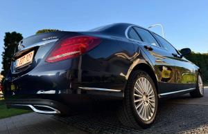Zils Mercedes-Benz c-220 2015 Kauņa, ar dzinēja tilpumu 2.20 L un nobraukumu 260 tūkst. km par 12350 €, foto  vietnē AUTOMOTO.COM.LV