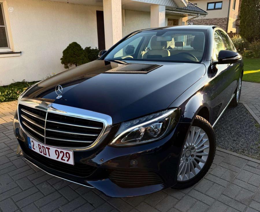 Zils Mercedes-Benz c-220 2015 Kauņa, ar dzinēja tilpumu 2.20 L un nobraukumu 260 tūkst. km par 12350 €, foto 27 vietnē AUTOMOTO.COM.LV