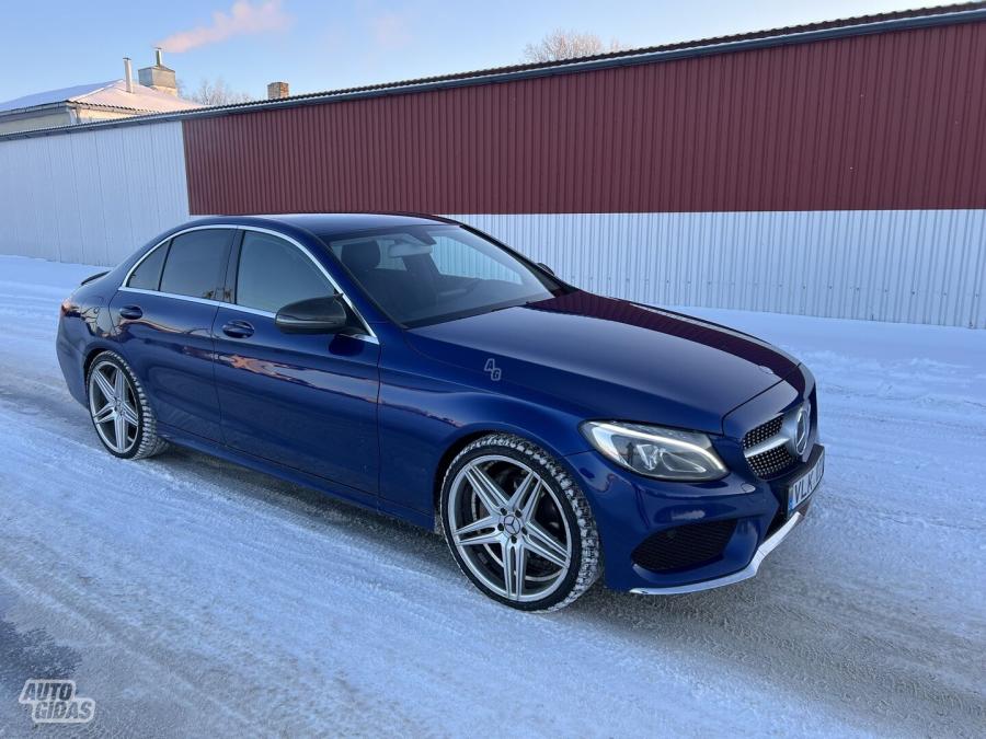 Blue Mercedes-Benz c-220 2016 in Vilkaviskis, with an engine capacity of 2.10 L and mileage of 261 thousand km for 16000 €, photo 3 on AUTOMOTO.COM.LV