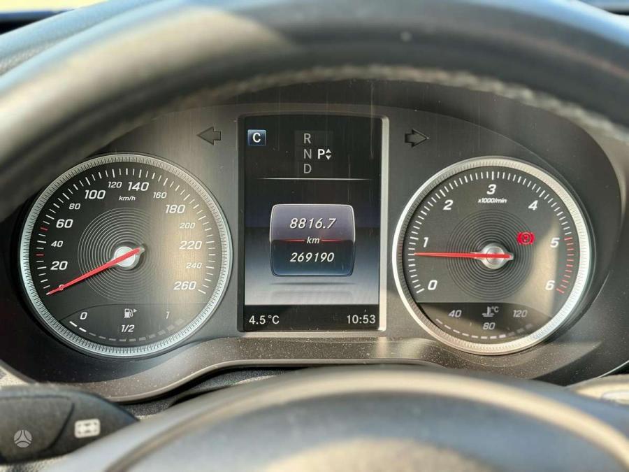 Zils Mercedes-Benz c-220 2016 Vilkaviškis, ar dzinēja tilpumu 2.14 L un nobraukumu 275 tūkst. km par 13100 €, foto 15 vietnē AUTOMOTO.COM.LV
