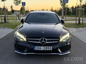 Синий Мерседес Ц 220 2018 в Елгава, объемом двигателя 2.20 л и пробегом 189 тыс. км за 18900 €, фото 13 на AUTOMOTO.COM.LV