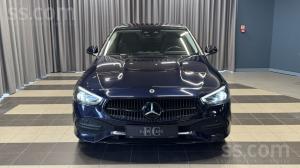 Blue Mercedes-Benz c-220 2021 in Riga, with an engine capacity of 2.00 L and mileage of 141 thousand km for 26990 €, photo 9 on AUTOMOTO.COM.LV