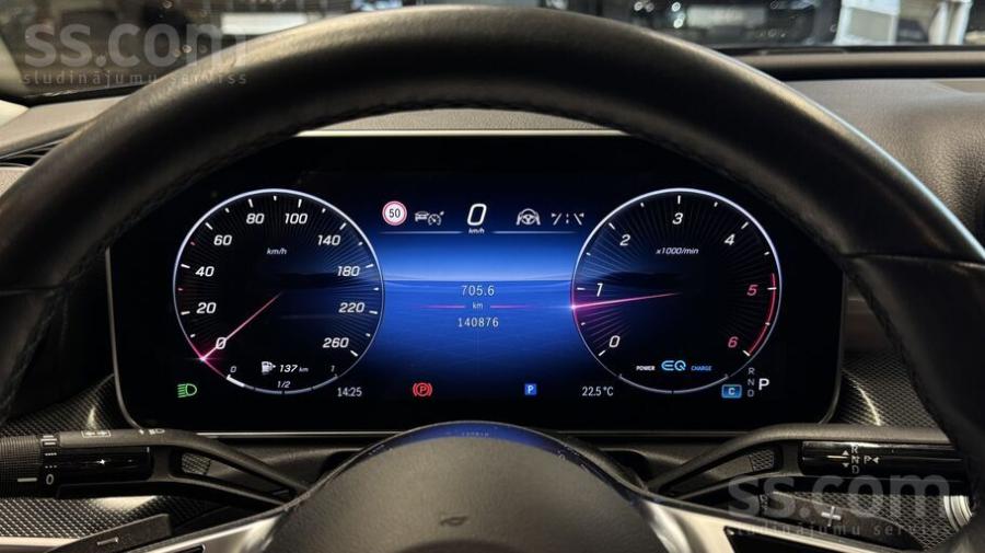 Blue Mercedes-Benz c-220 2021 in Riga, with an engine capacity of 2.00 L and mileage of 141 thousand km for 26990 €, photo 20 on AUTOMOTO.COM.LV