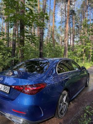 Zils Mercedes-Benz c-220 2021 Kauņa, ar dzinēja tilpumu 1.99 L un nobraukumu 128 tūkst. km par 35000 €, foto 4 vietnē AUTOMOTO.COM.LV