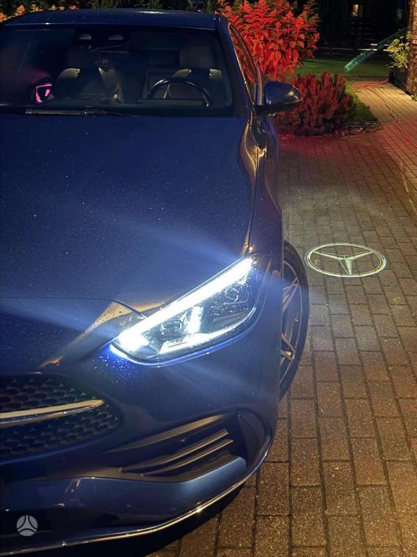 Blue Mercedes-Benz c-220 2021 in Kaunas, with an engine capacity of 1.99 L and mileage of 128 thousand km for 35000 €, photo 8 on AUTOMOTO.COM.LV