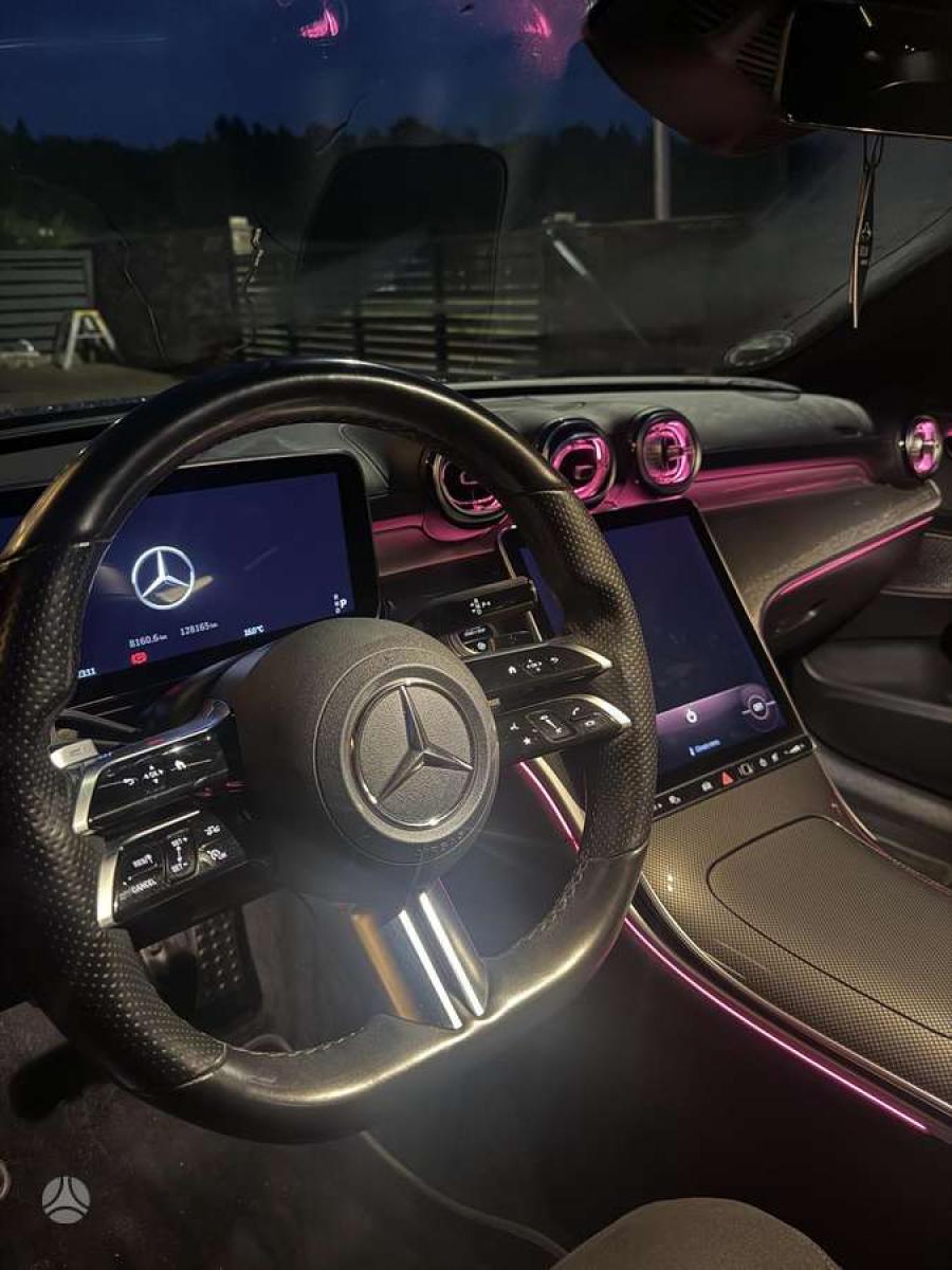 Zils Mercedes-Benz c-220 2021 Kauņa, ar dzinēja tilpumu 1.99 L un nobraukumu 128 tūkst. km par 35000 €, foto 14 vietnē AUTOMOTO.COM.LV