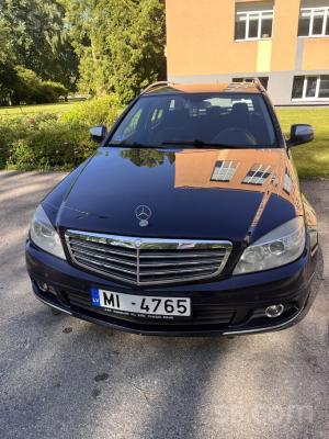 Blue Mercedes-Benz c-220 2008 in Bauska, with an engine capacity of 2.20 L and mileage of 390 thousand km for 4995 €, photo 9 on AUTOMOTO.COM.LV