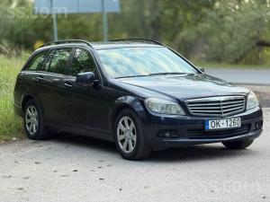 Blue Mercedes-Benz c-220 2009 in Riga, with an engine capacity of 2.20 L and mileage of 328 thousand km for 4450 €, photo  on AUTOMOTO.COM.LV