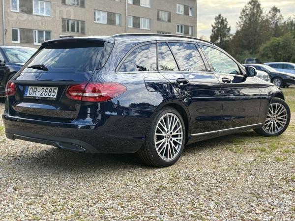Blue Mercedes-Benz c-220 2014 in Kuldiga, with an engine capacity of 2.20 L and mileage of 252 thousand km for 10990 €, photo 4 on AUTOMOTO.COM.LV