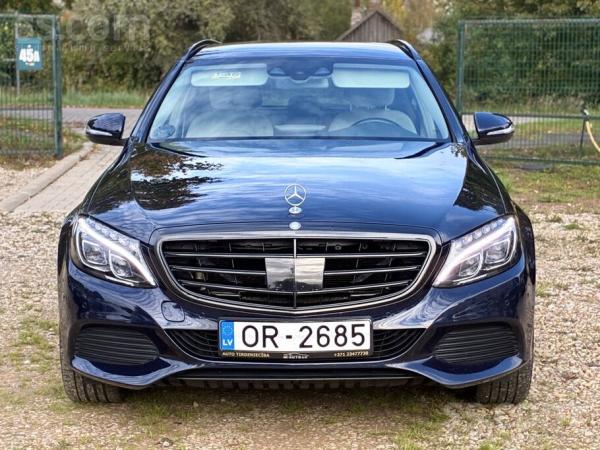 Blue Mercedes-Benz c-220 2014 in Kuldiga, with an engine capacity of 2.20 L and mileage of 252 thousand km for 10990 €, photo 8 on AUTOMOTO.COM.LV