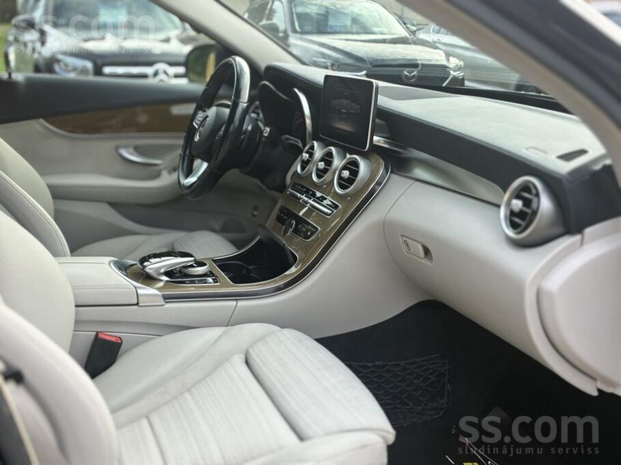 Синий Мерседес Ц 220 2014 в Кулдига, объемом двигателя 2.20 л и пробегом 252 тыс. км за 10990 €, фото 14 на AUTOMOTO.COM.LV